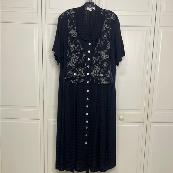 Ultra Dress Collection | Dresses | Vintage Ultra Dress Black Gingham ...